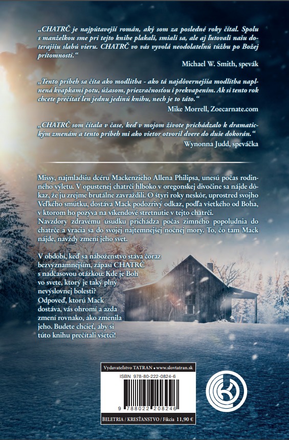 Kniha: Chatrč - filmová obálka | Vydavateľstvo Tatran